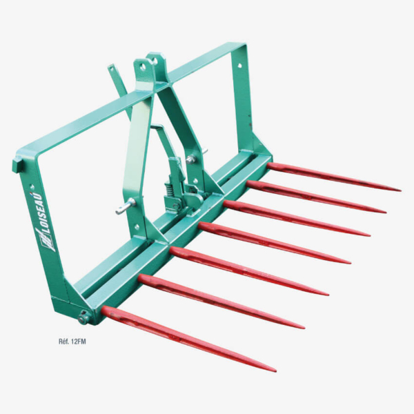 Fourche Arrière 3 Points pour Micro Tracteur - Motoculture